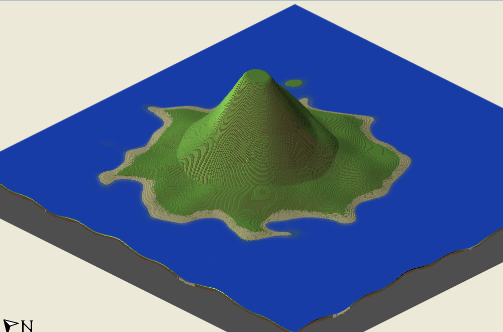 The Island/Survival map-with dungeons and secrets Minecraft Map