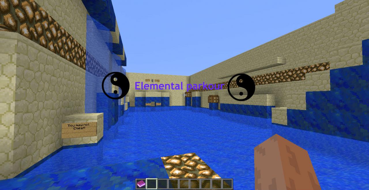 Elemental Parkour Minecraft Map