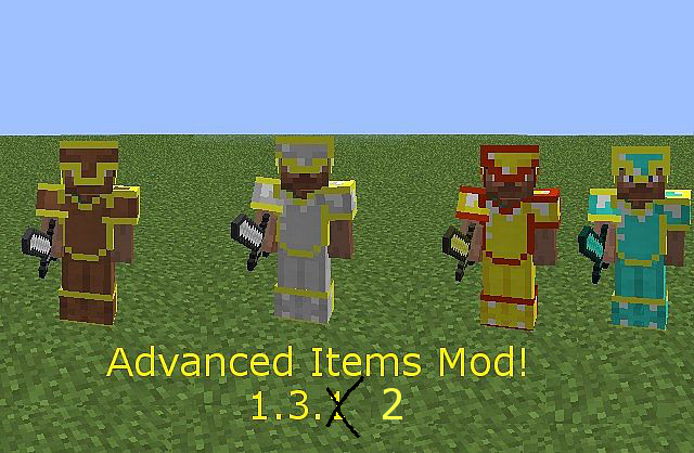Advanced Items Mod [UPDATED TO 1.6.4] Minecraft Mod