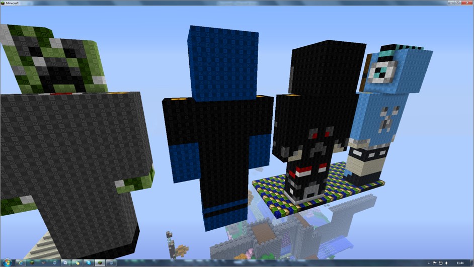 Creeder99's skin Minecraft Map