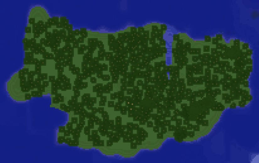 Haveno Island - Terraforming Minecraft Map