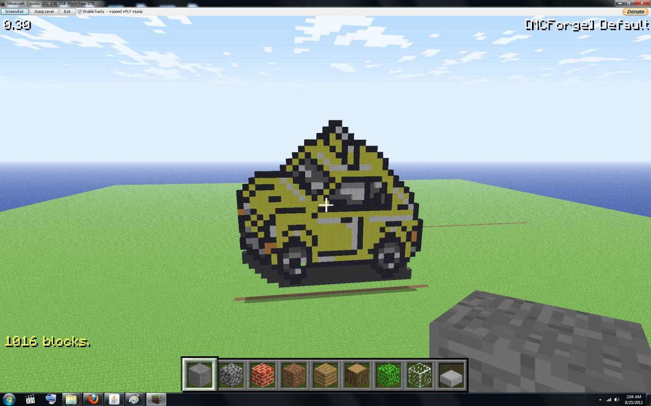 Pixel art : Earthbound Edition Minecraft Map