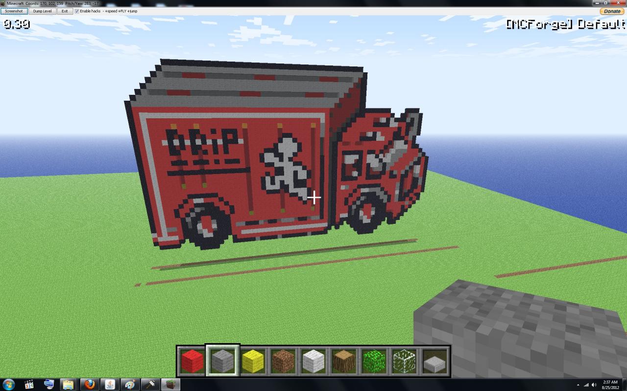 Pixel art : Earthbound Edition Minecraft Map