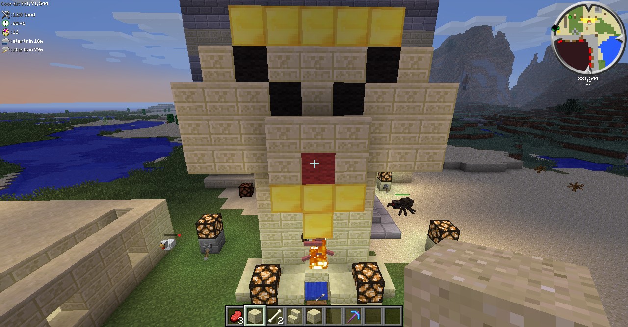 shinx mob tower Minecraft Map