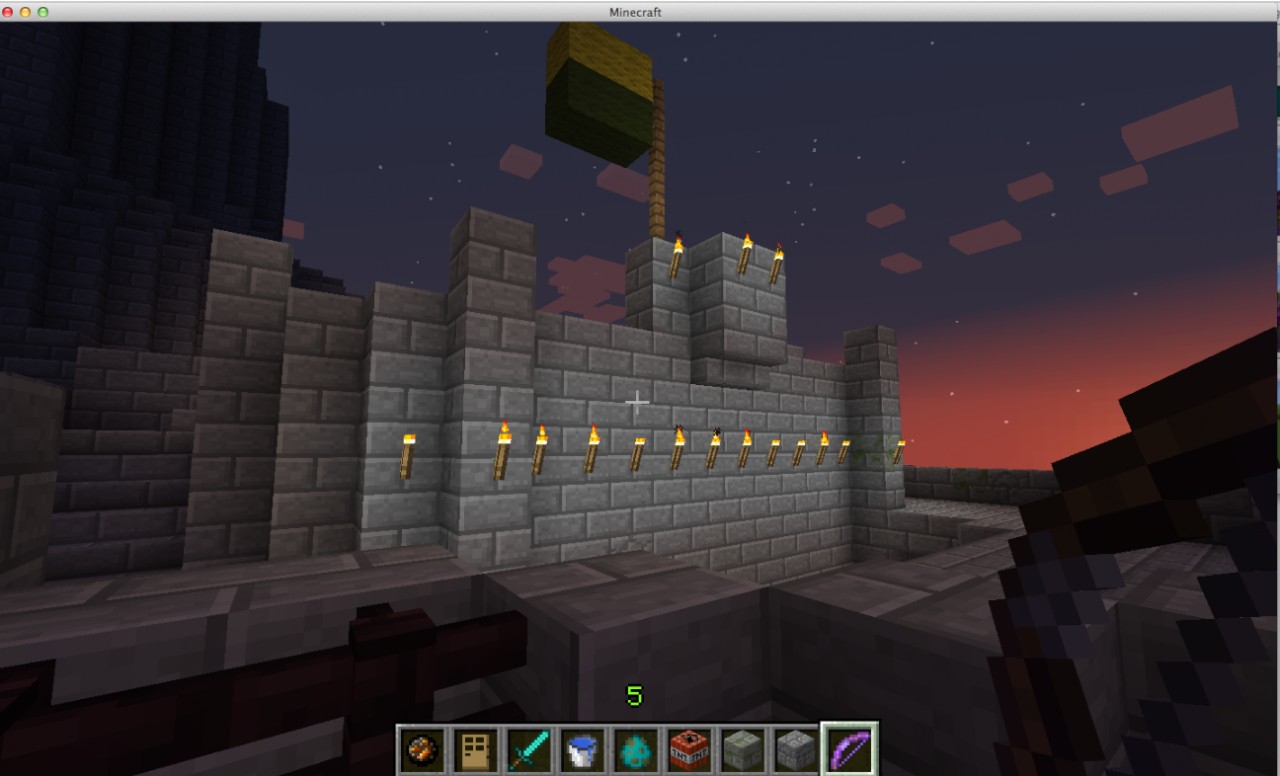 MINECRAFT helm's deep model Minecraft Map
