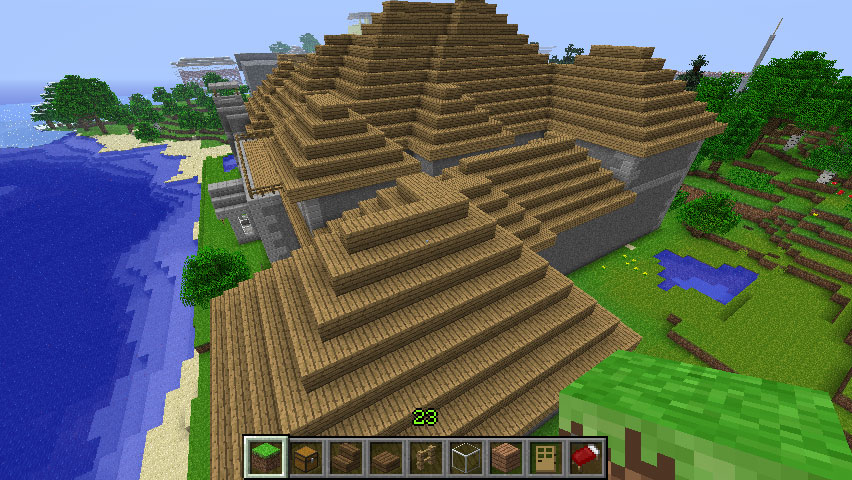 Stone Mansion Minecraft Map