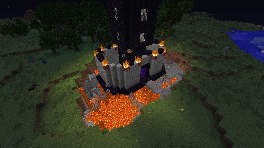 The Nether Tower! Minecraft Project