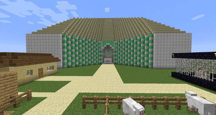 Red's Emerald Palace Minecraft Map