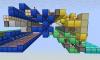 Minecraft: Compact minecart station with 15 directions Minecraft Map