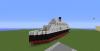 SS Nomadic RMS Titanic's tiller ship Minecraft Map