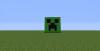 3D Creeper Head! Minecraft Map