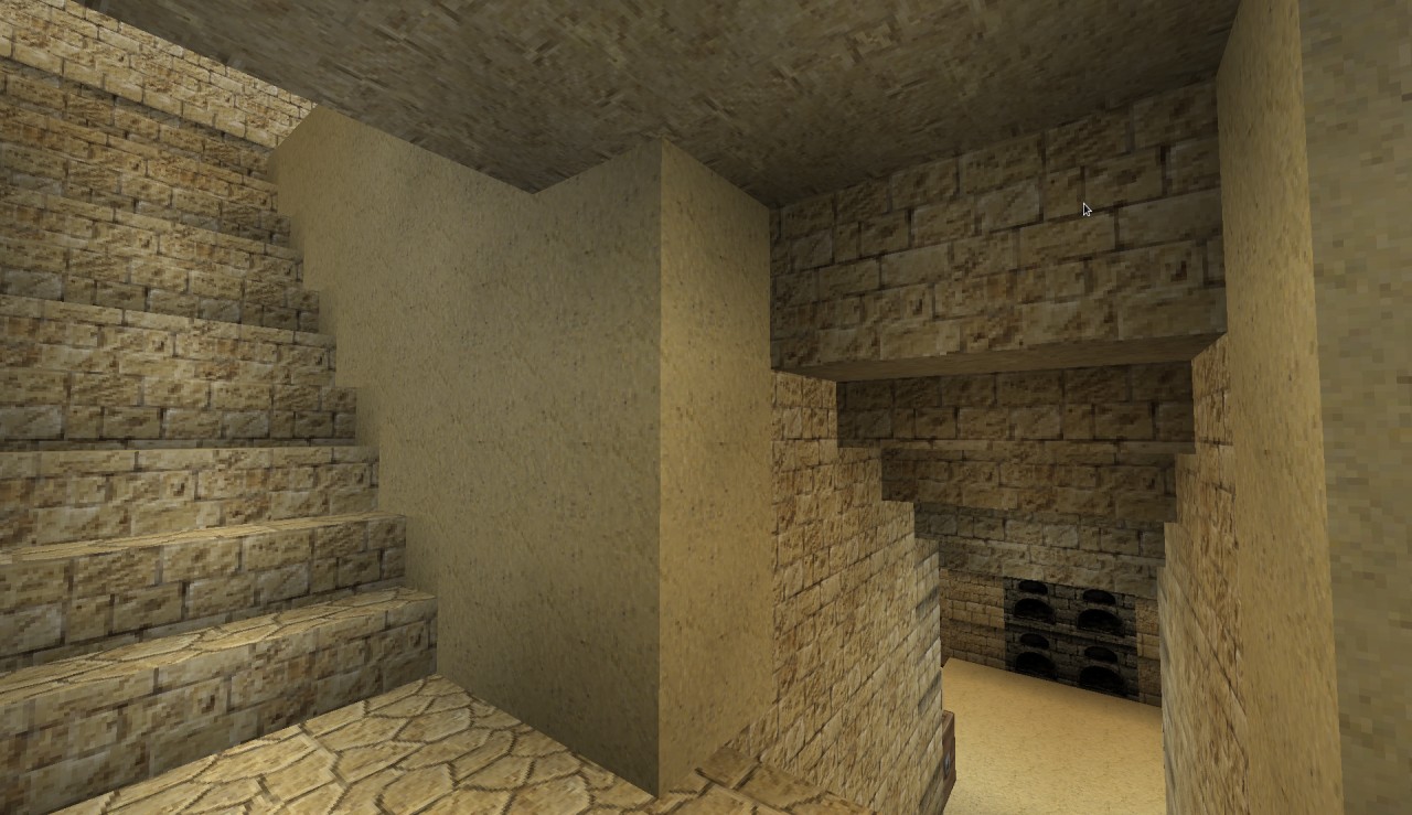 Sandstone Temple Minecraft Map