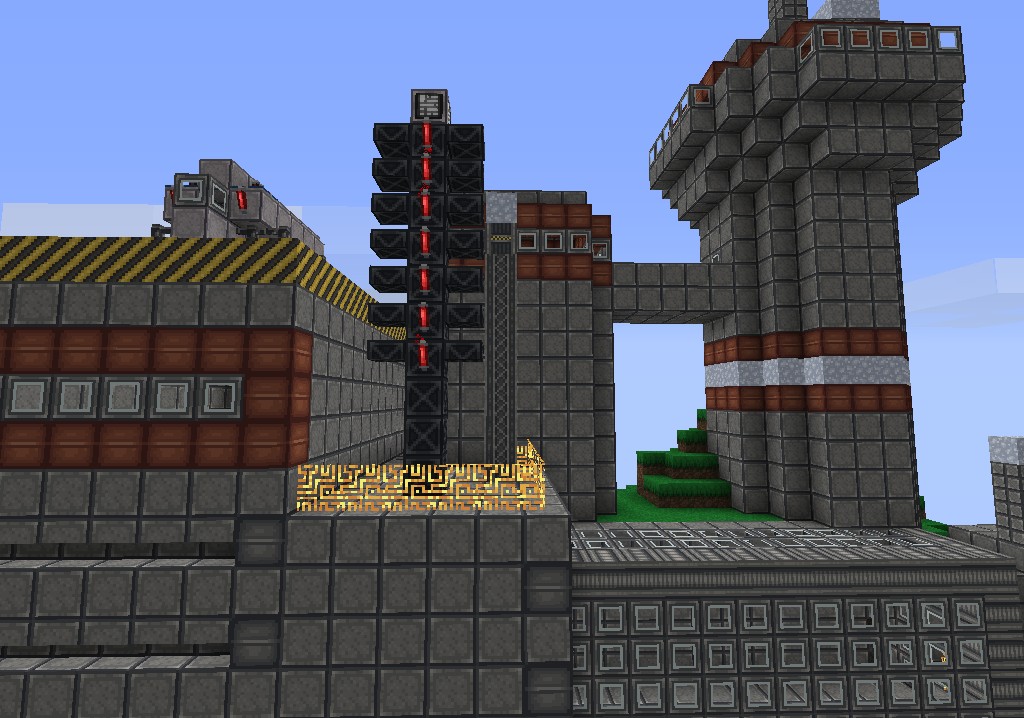 The alien city of earth Minecraft Map