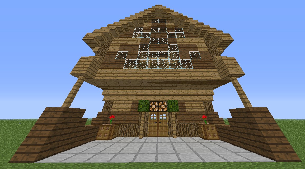 Modern style house Minecraft Map