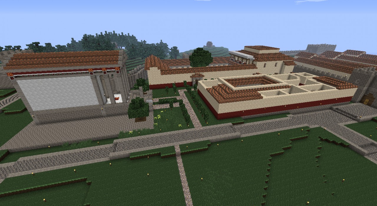 Big Roman Domus Minecraft Map