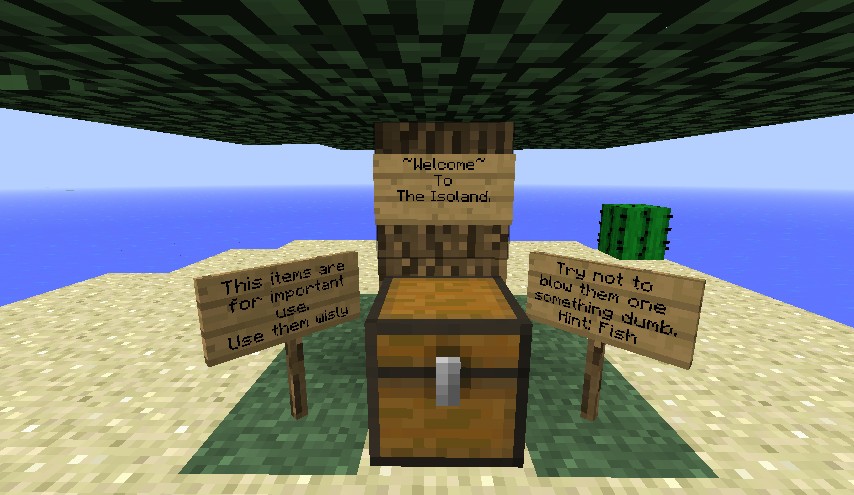 Survival Island Minecraft Map