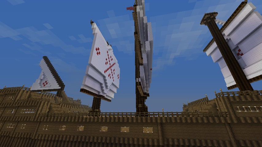 Convoy Vs. Ship Minecraft Map