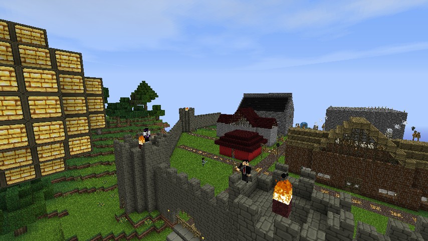 Terrestria : A medieval city Minecraft Map