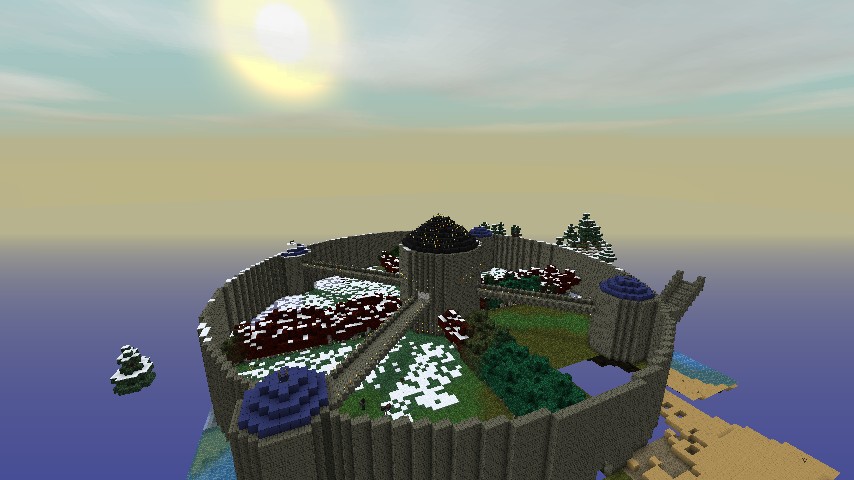 Spawn Castle Minecraft Map