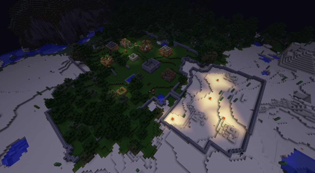 Big battle Minecraft Map