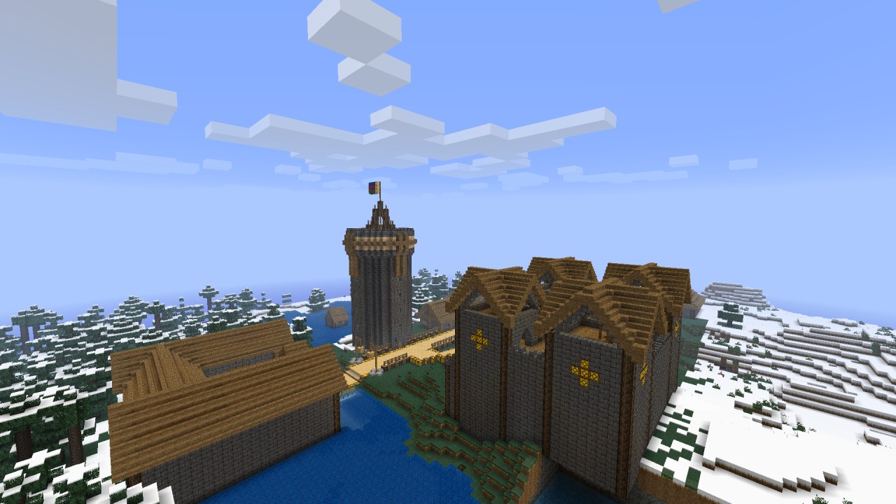 Simple Town Minecraft Map