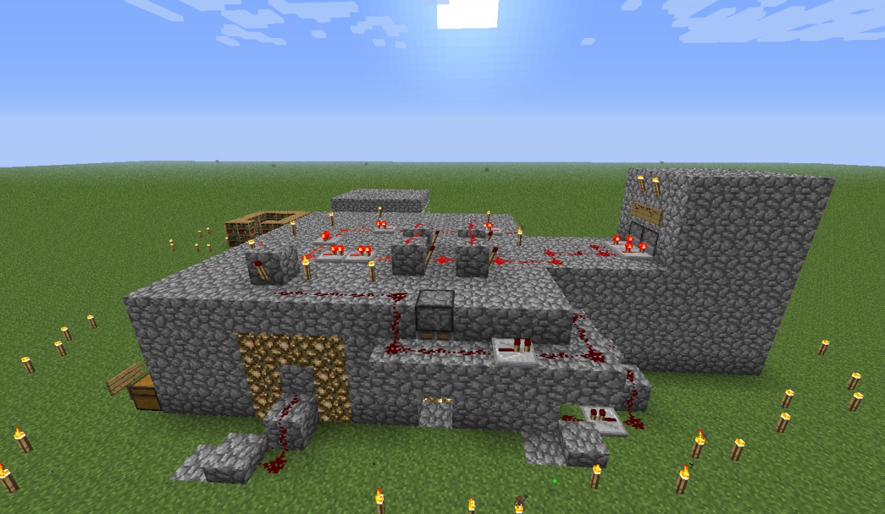 Minecraft Zombie Attack Minigame!! Minecraft Map