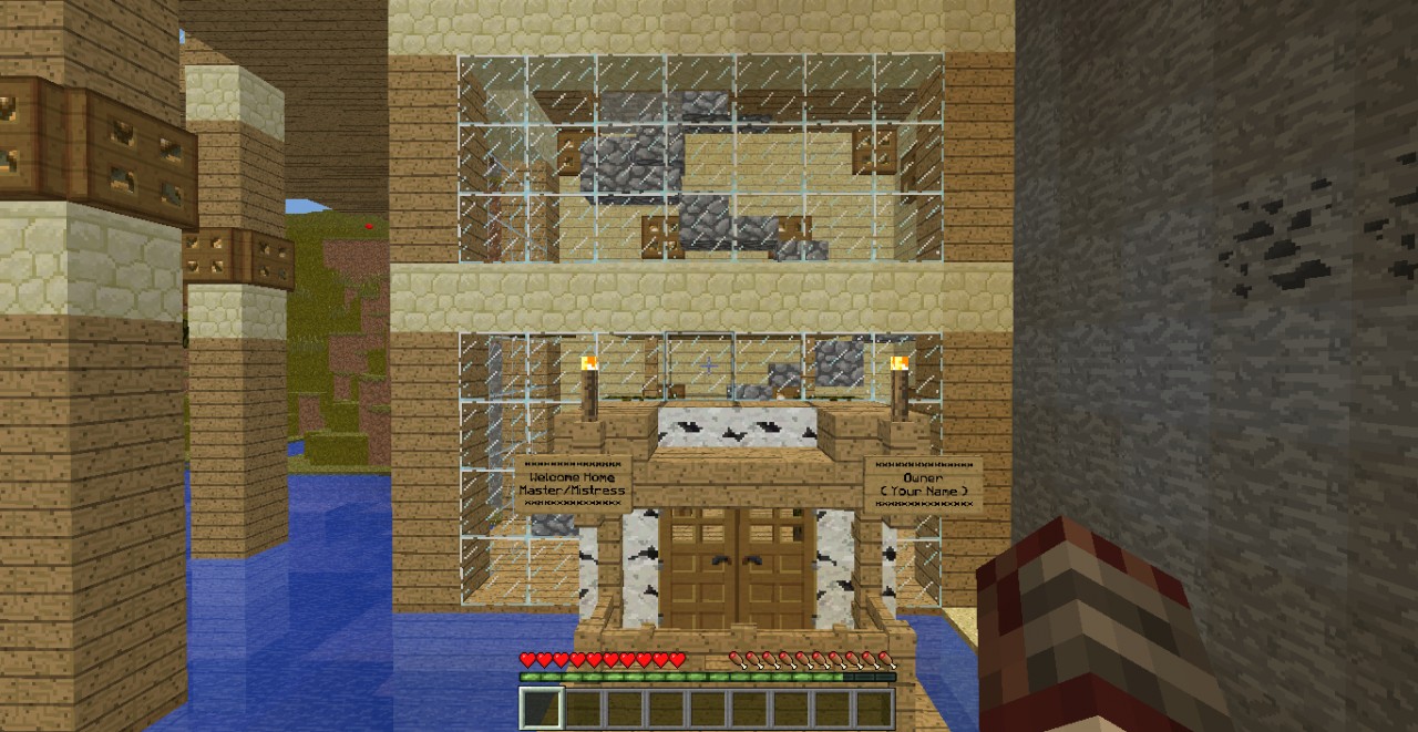 Sky House Minecraft Map