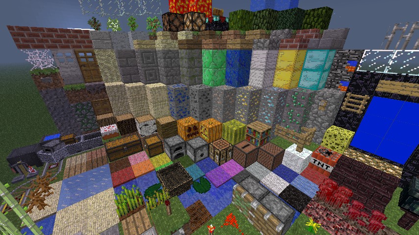 simplistic pixels Default look Minecraft Texture Pack