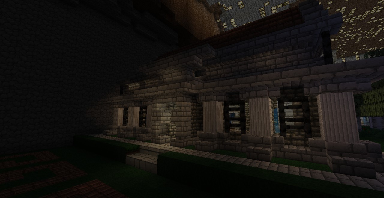 Small underground roman town Minecraft Map