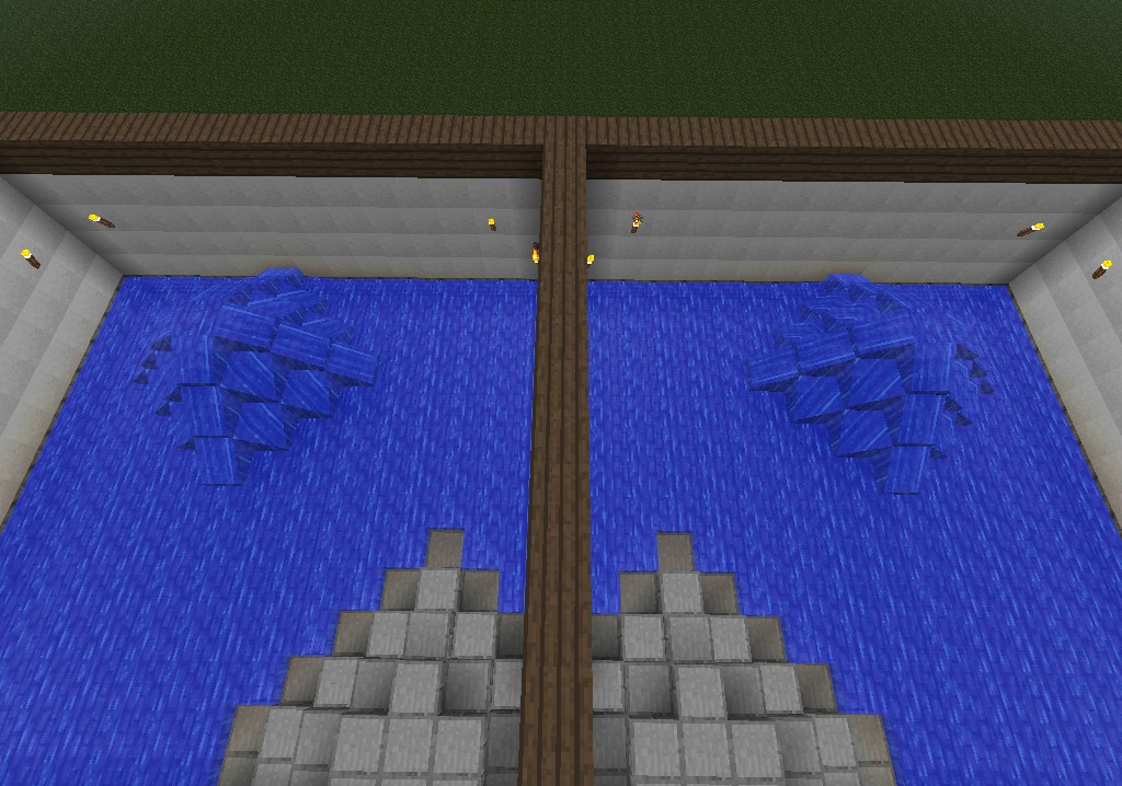 Inn with Hot Springs Minecraft Map