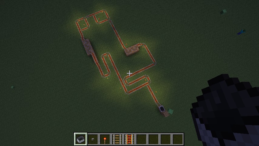 Rollercoaster forever Minecraft Map