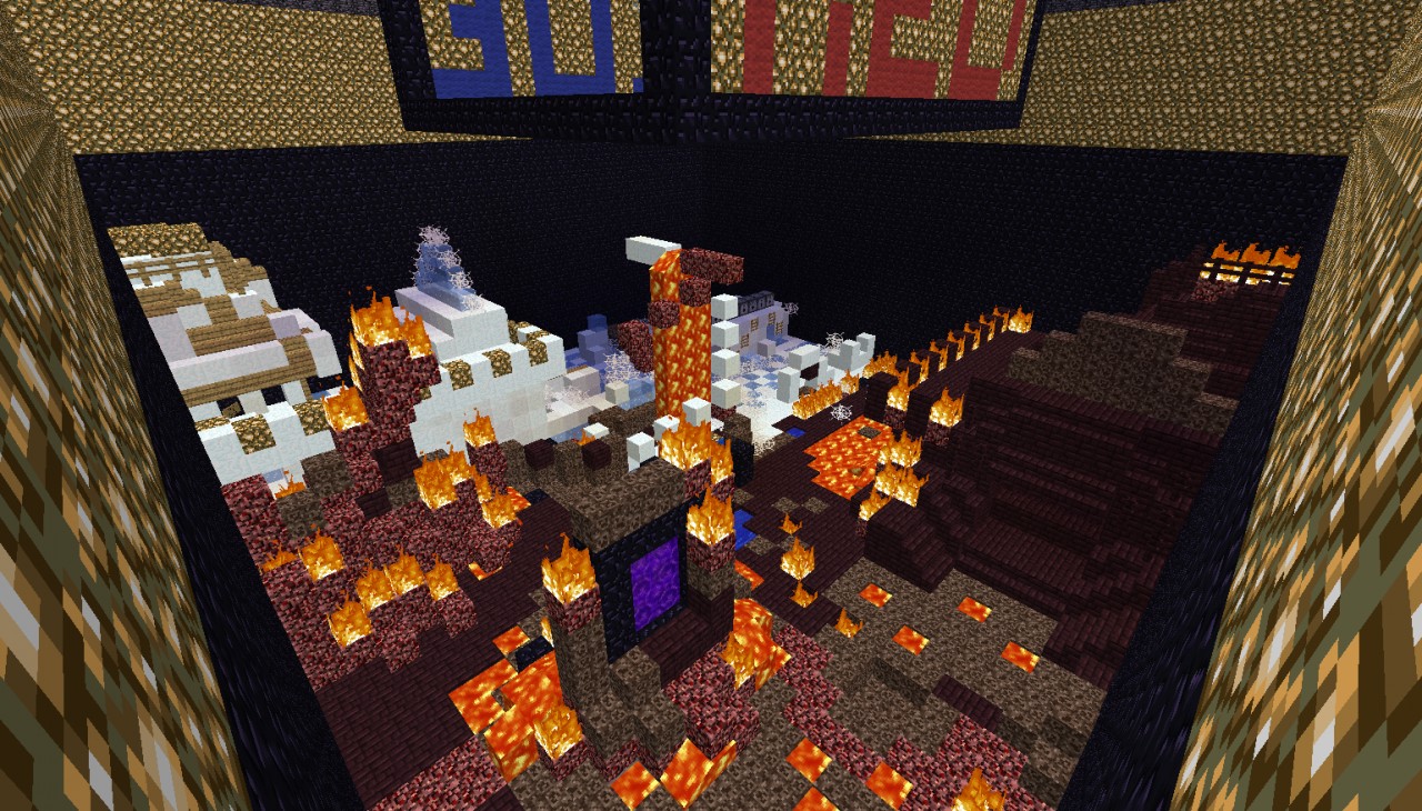 FireIce Arena Minecraft Map