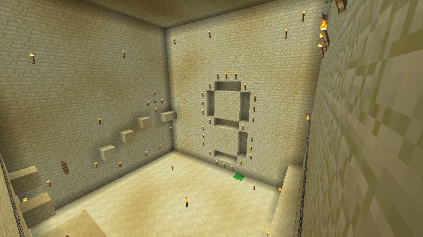 Underground Pyramid Minecraft Map