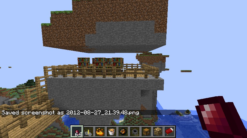 The Overhanging House :D Minecraft Map