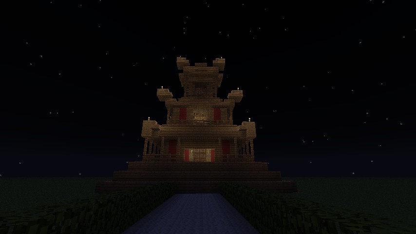 Chinese Project-Temple and Gardens Minecraft Map