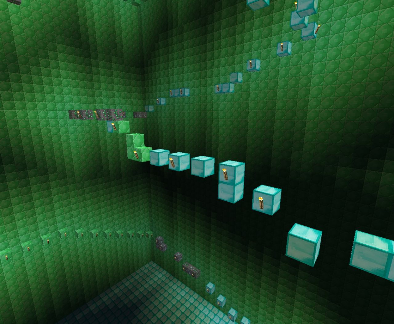 Gemstone Parkour Minecraft Map