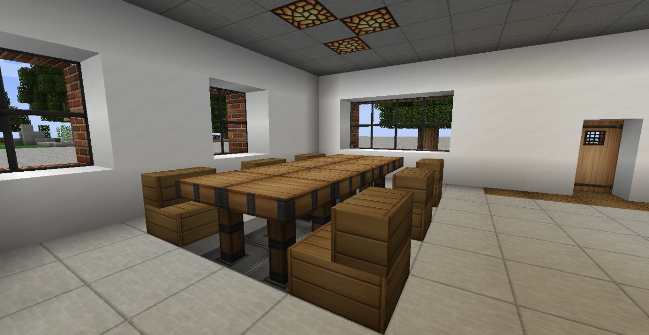 Modern Brick House Minecraft Map