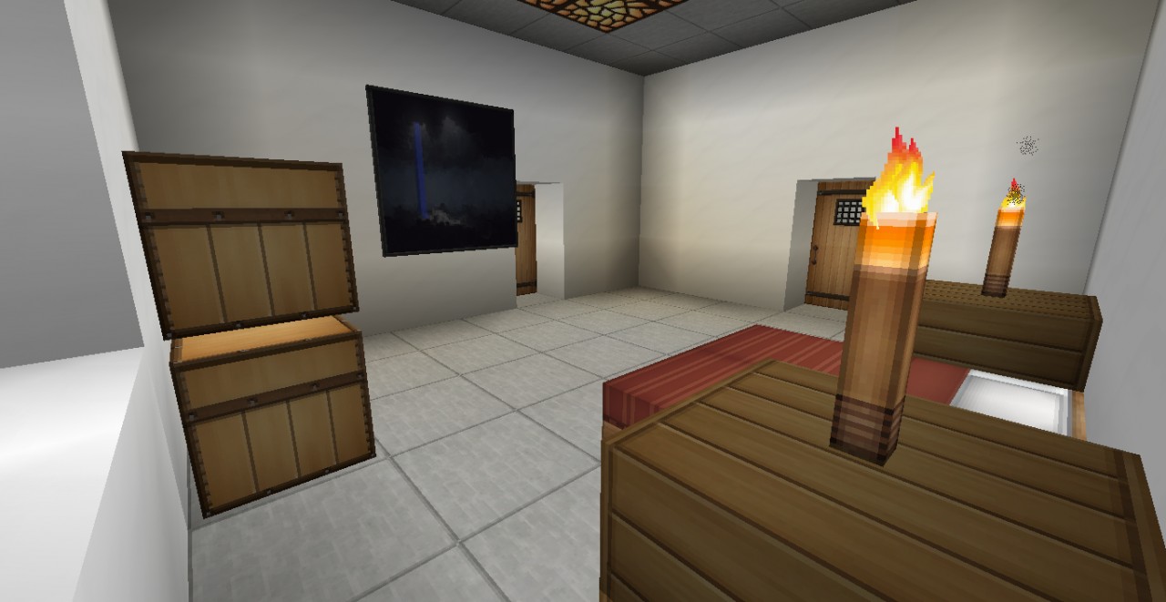 Modern Brick House Minecraft Map