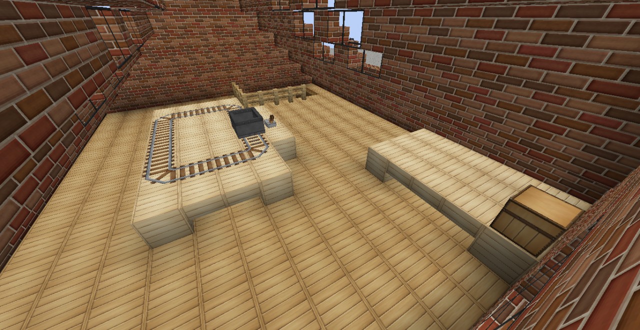 Modern Brick House Minecraft Map