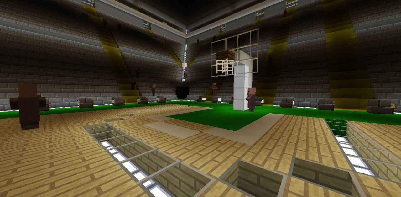 basket ball court Minecraft Map