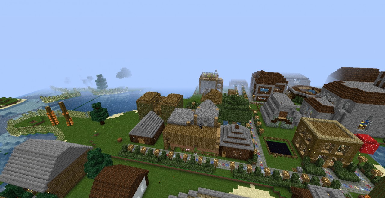 Zombieland (town)2.0 Minecraft Map