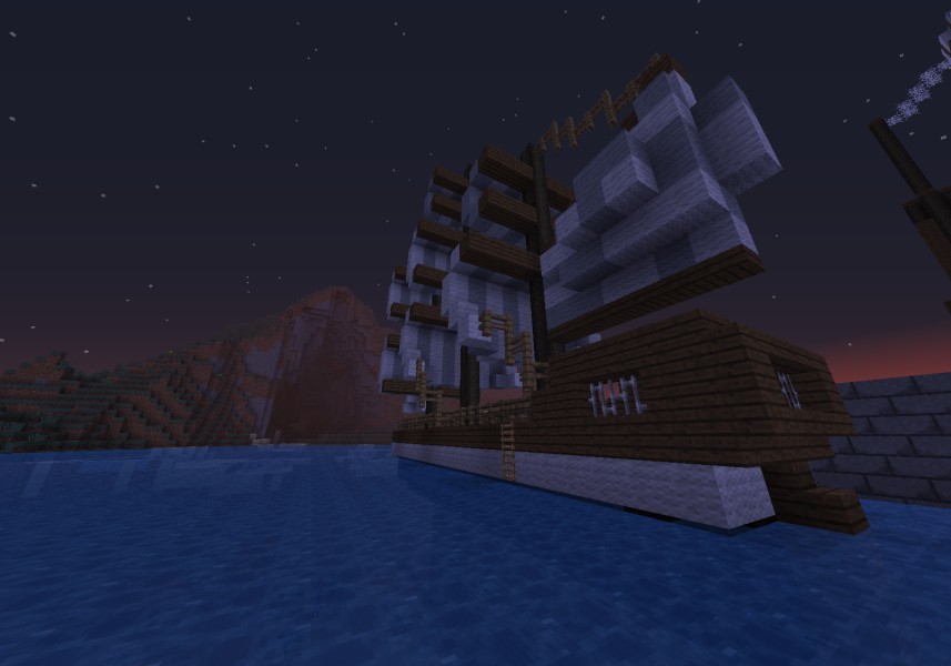 Clipper Ship Cutty Sark Minecraft Map