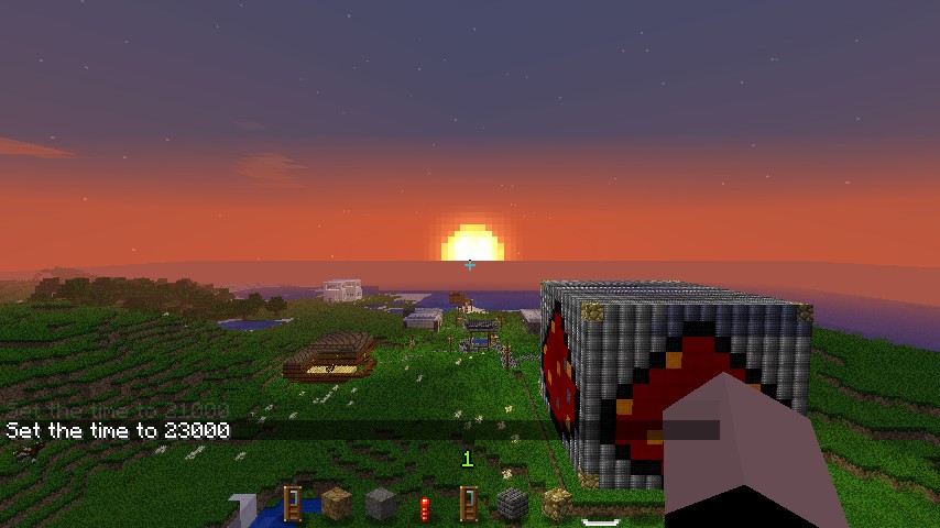 Redstone Town Minecraft Map