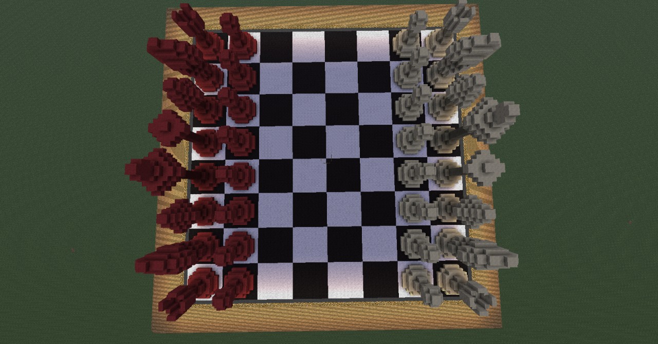 Huge ChessBoard Minecraft Map