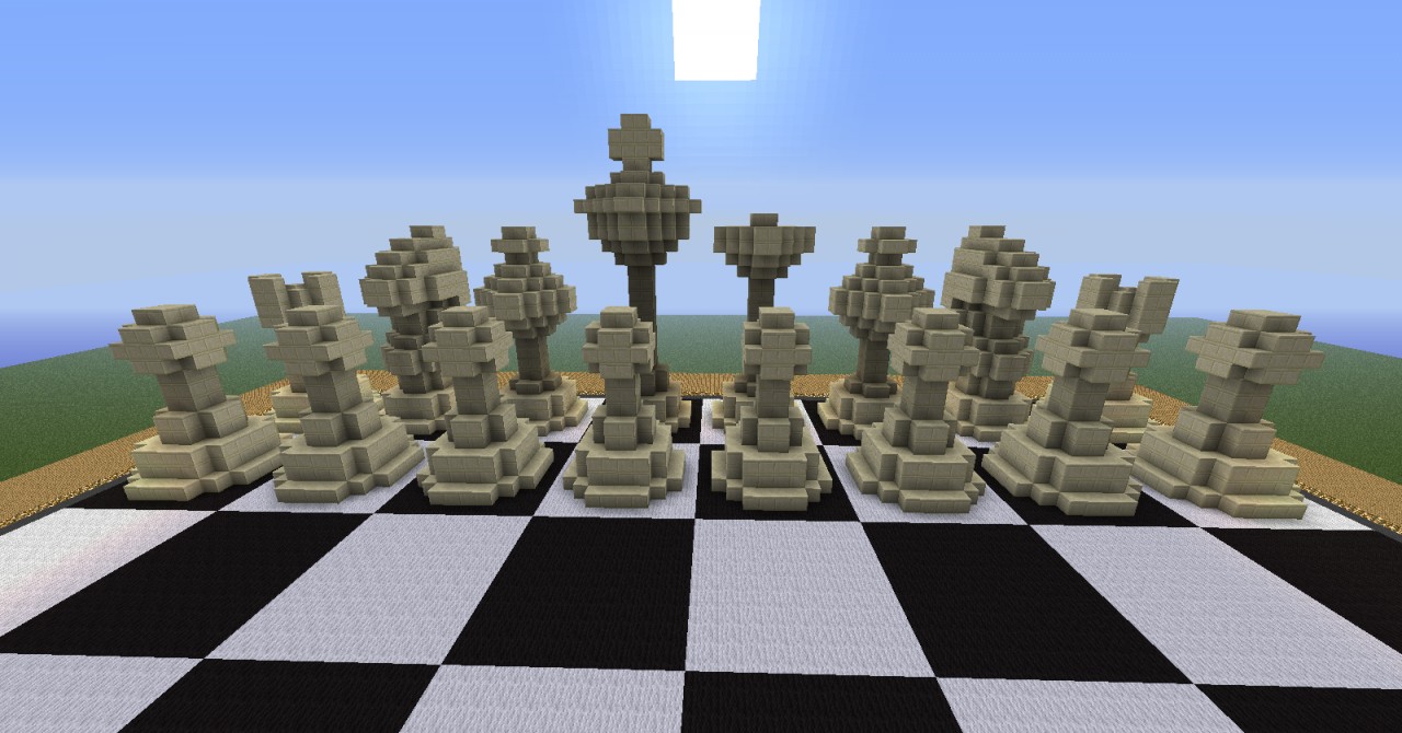 Huge ChessBoard Minecraft Map