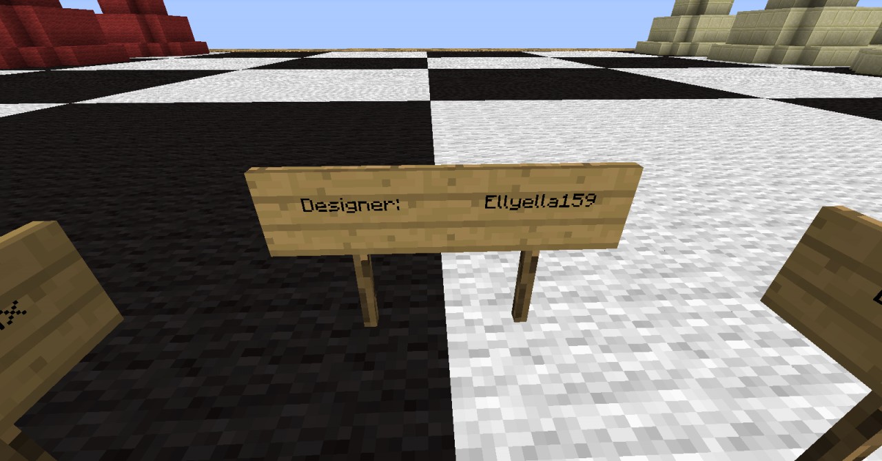 Huge ChessBoard Minecraft Map