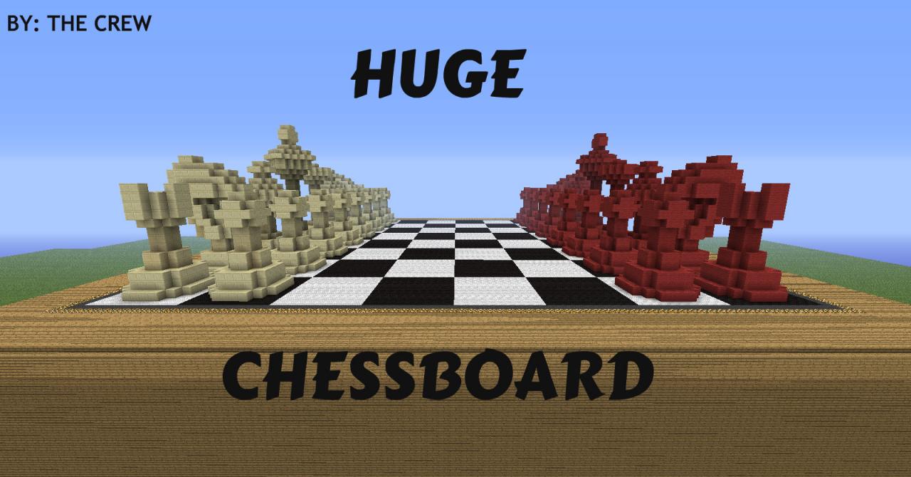 Huge ChessBoard Minecraft Map