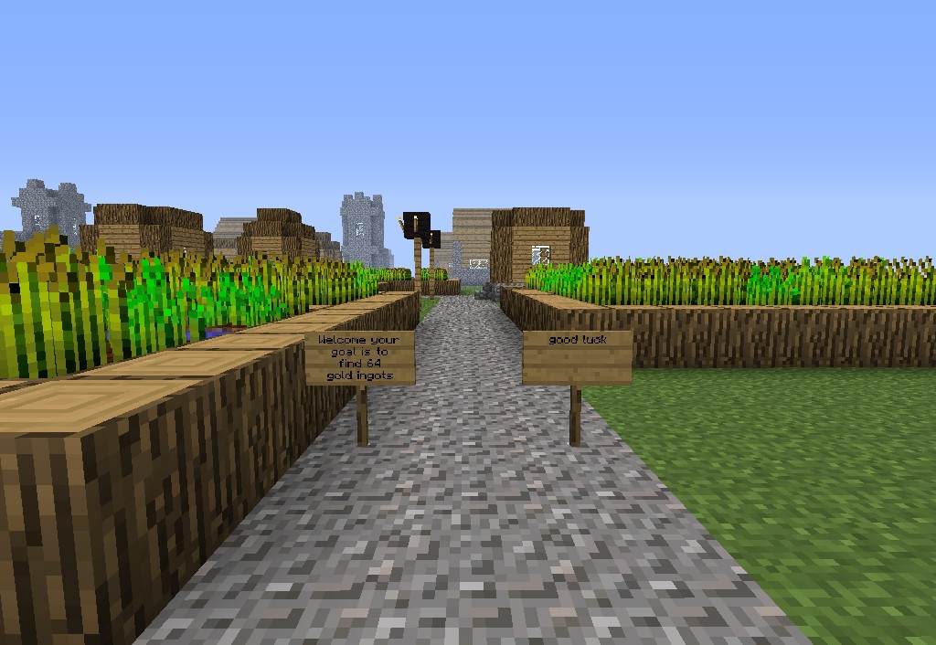 scavenger hunt Minecraft Map