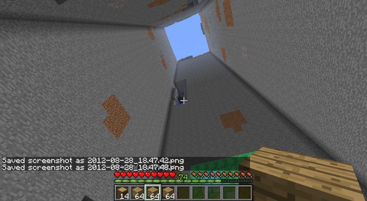 strange world hole Minecraft Map