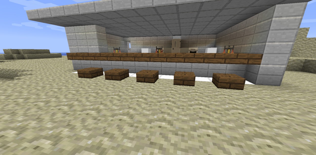 Beach Bar Minecraft Map